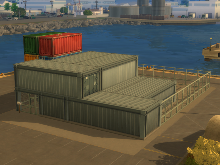 Shipping Container Shell – Simsation Nation